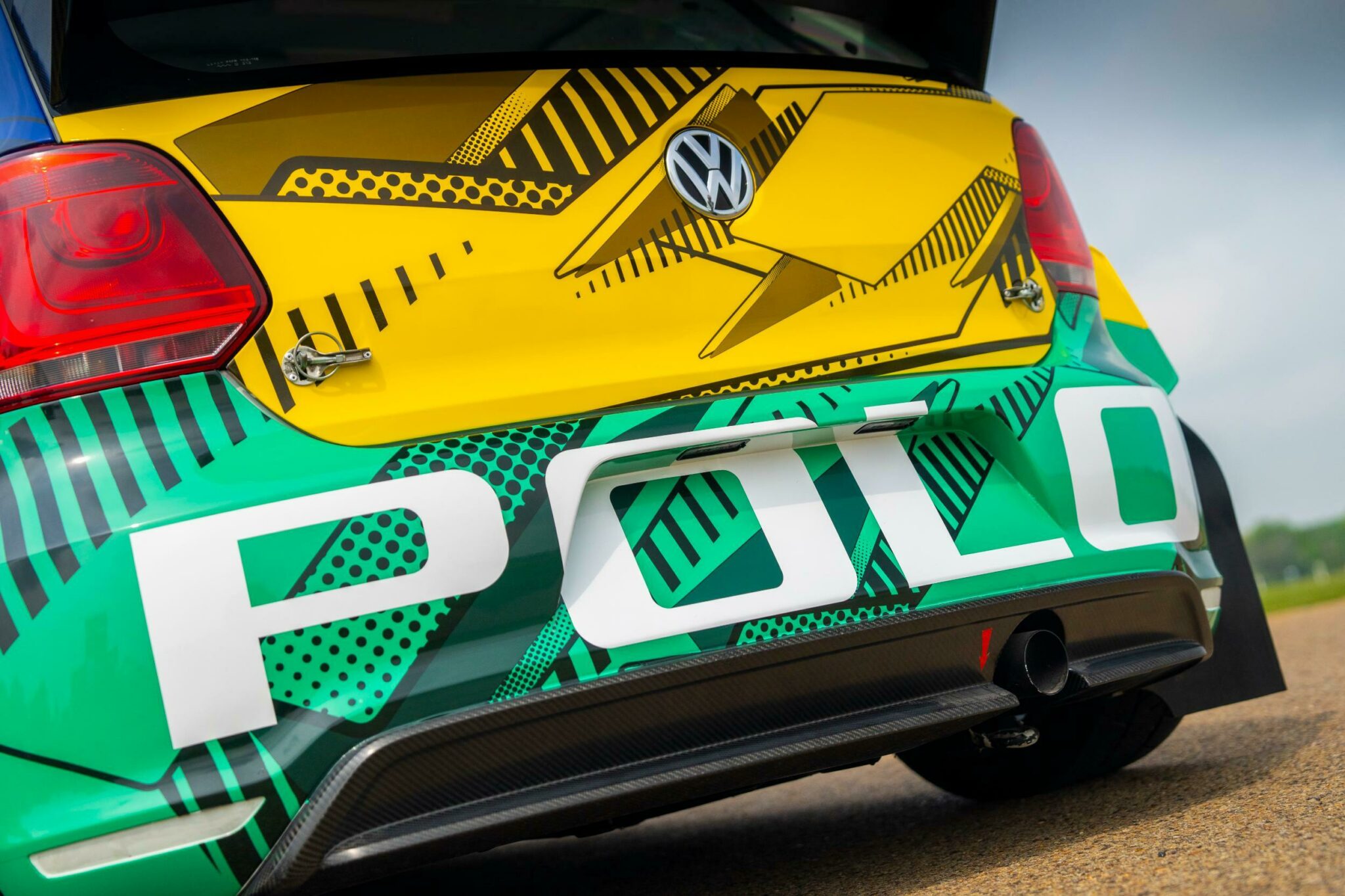 VW Made A Retro Harlequin Rally Car | Carscoops