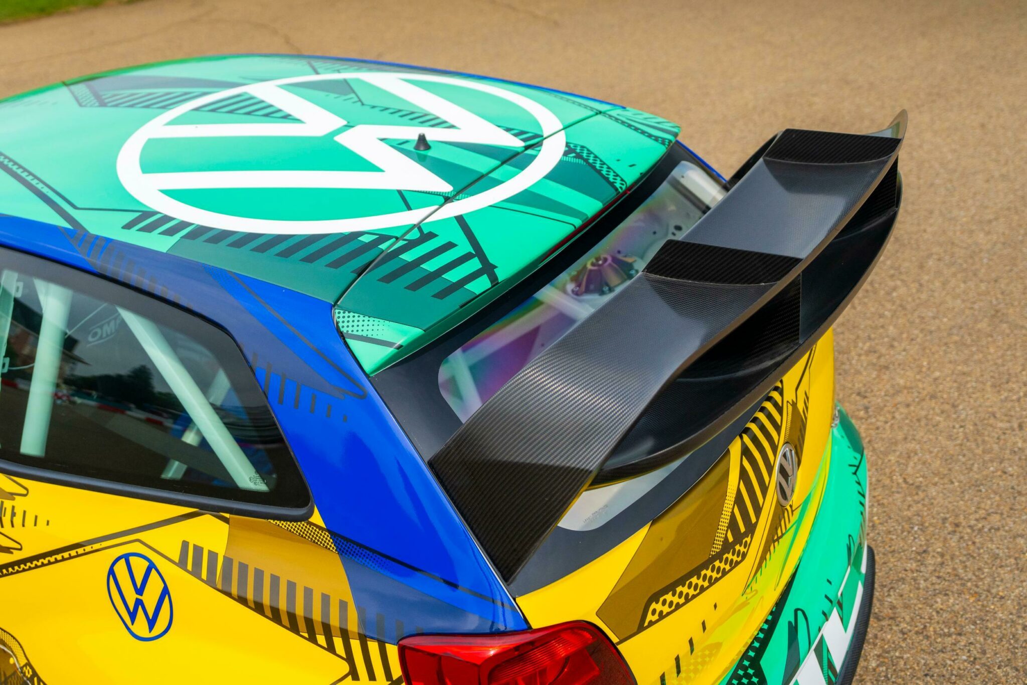 VW Made A Retro Harlequin Rally Car | Carscoops