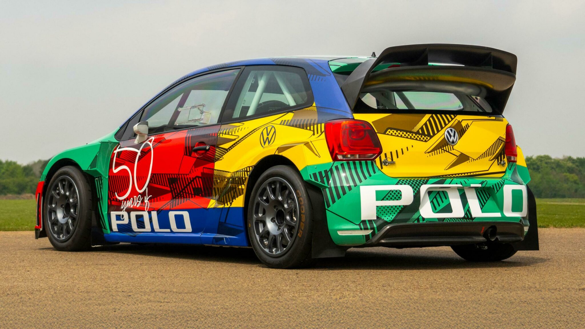 VW Made A Retro Harlequin Rally Car | Carscoops