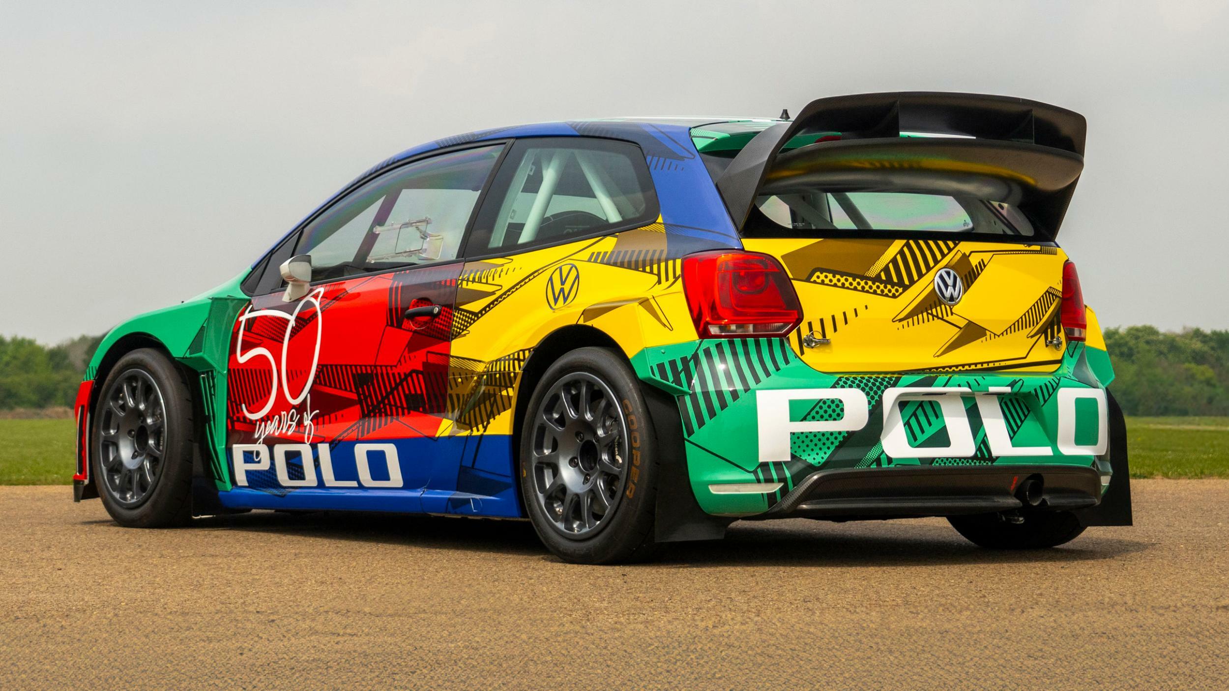 VW Made A Retro Harlequin Rally Car | Carscoops