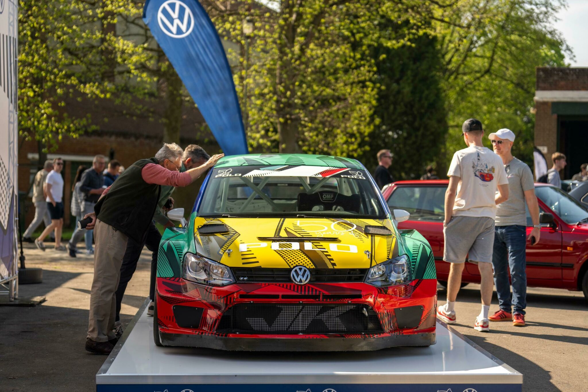 VW Made A Retro Harlequin Rally Car | Carscoops