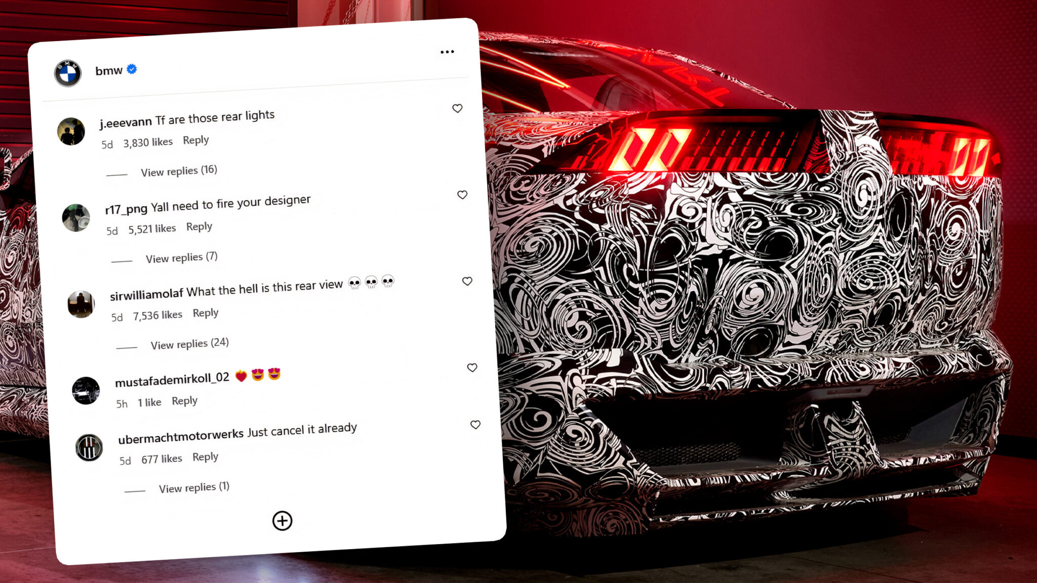 BMW’s Electric M3 Concept Getting Roasted On Social Media | Carscoops