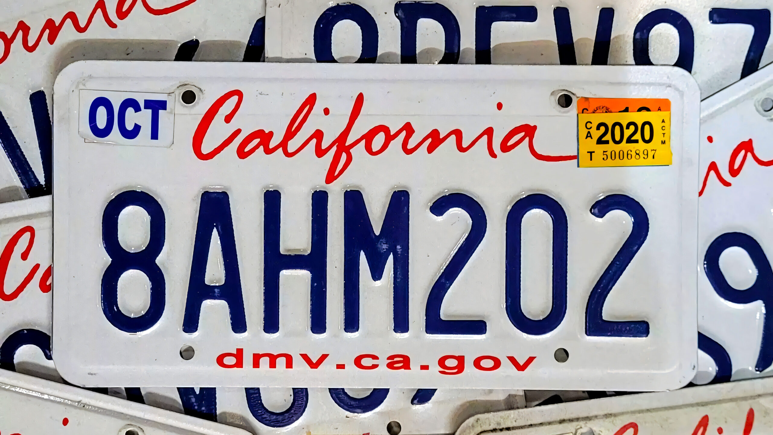 California’s Running Out Of License Plate Numbers Faster Than It ...