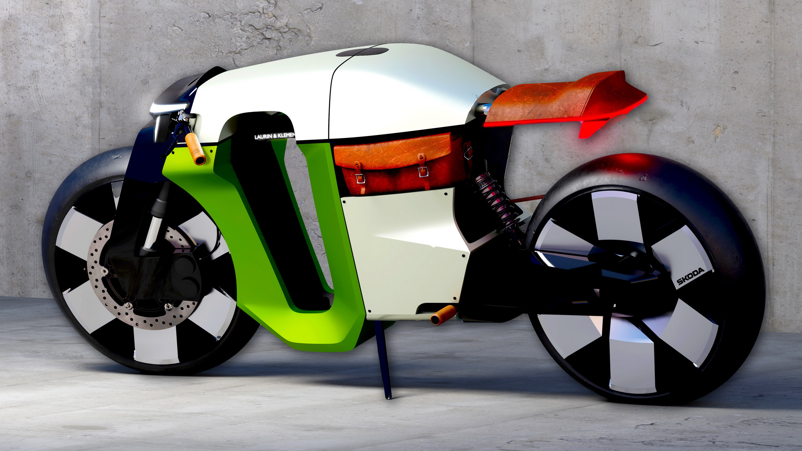 This Wild Electric Cafe Racer Reboots An 1899 Skoda Motorcycle | Carscoops