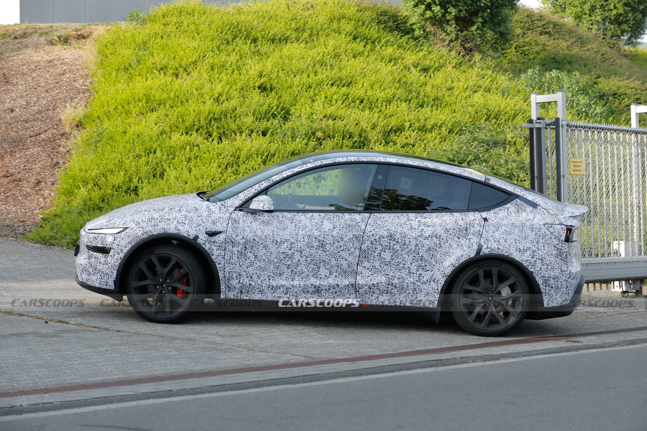 New Tesla Model Y Performance Breaks Cover, Plaid Wheels And All ...