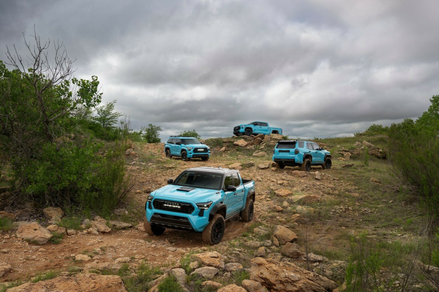 Only A Few Special Models Can Get Toyota’s New Flamboyant Blue Color ...