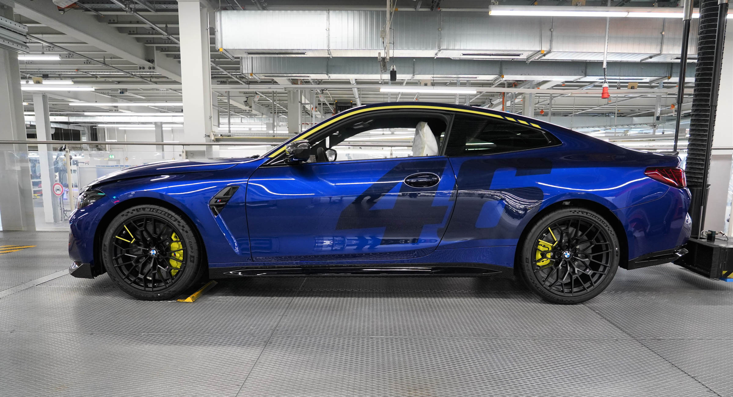 BMW Spends 20 Hours Obsessing Over The M4 CS VR46’s Paint | Carscoops