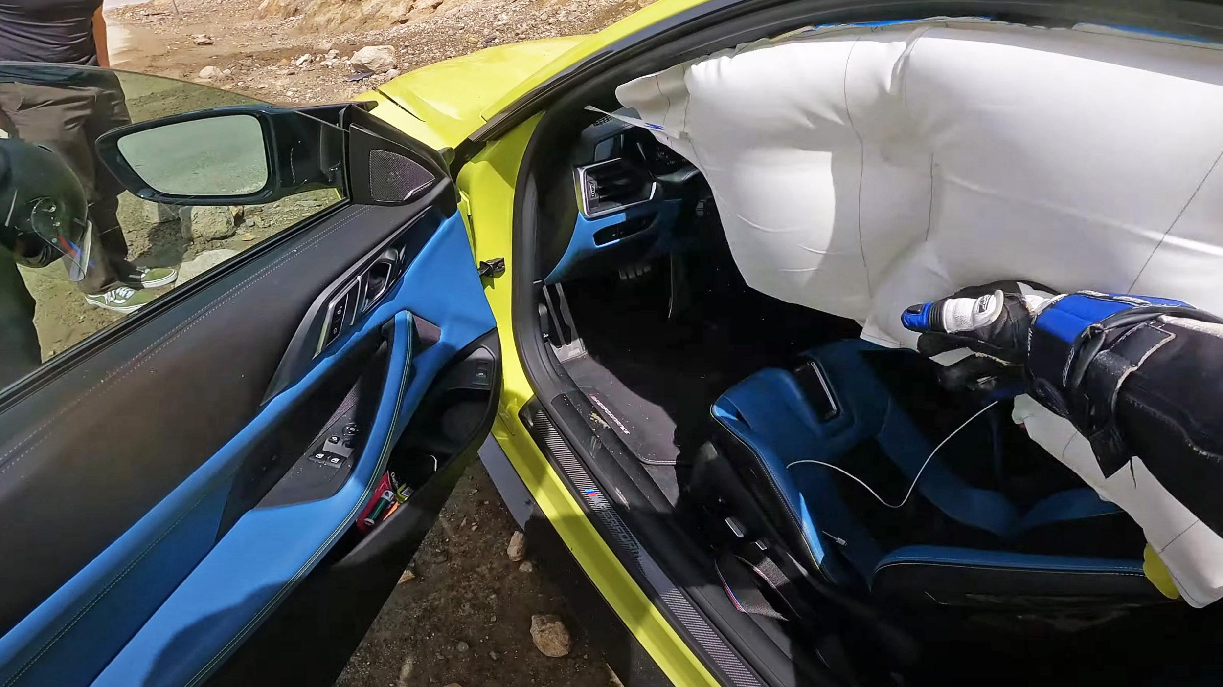 BMW M4 Took A Wrong Turn Into The Mountain | Carscoops