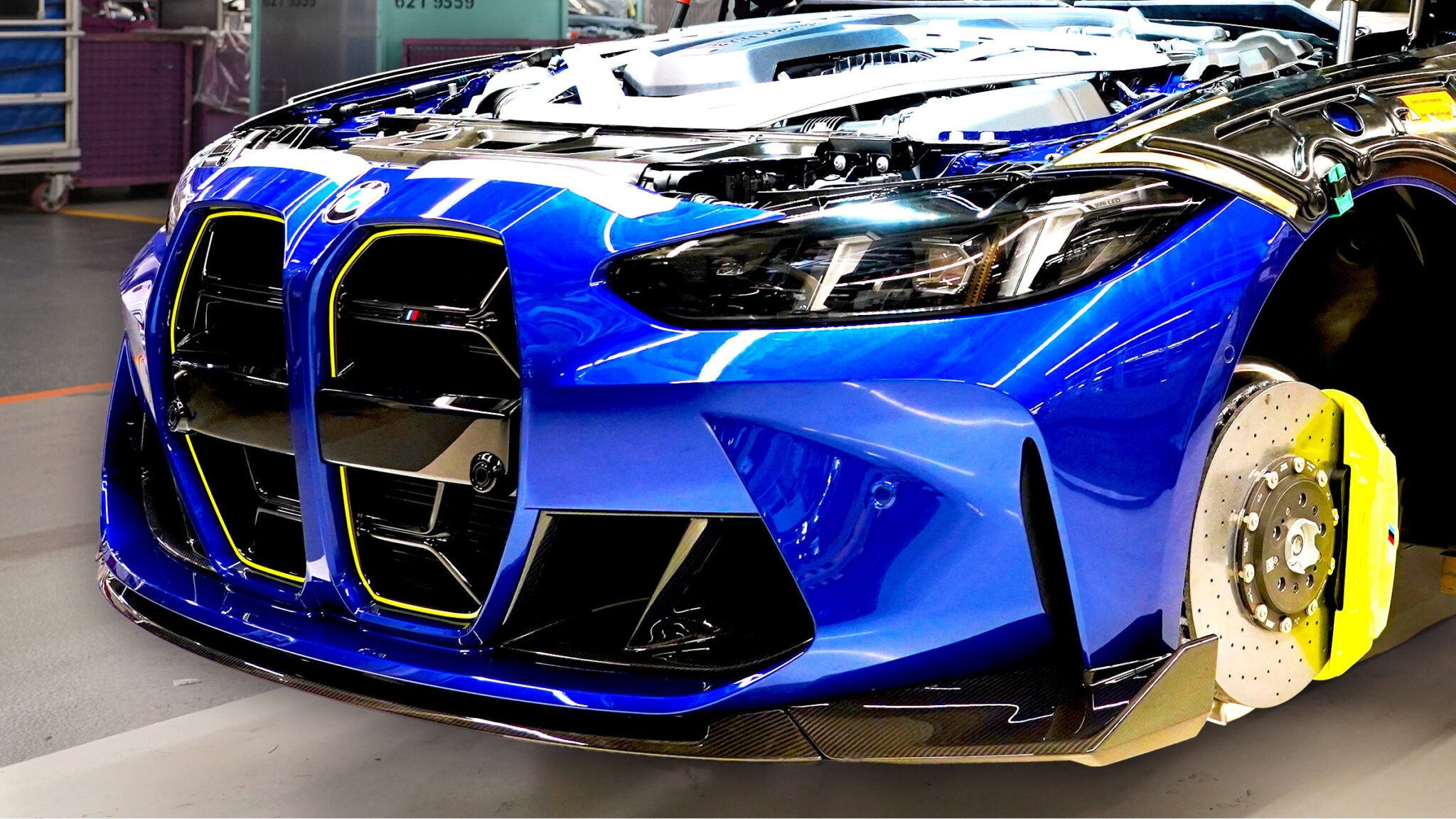 BMW Spends 20 Hours Obsessing Over The M4 CS VR46’s Paint | Carscoops