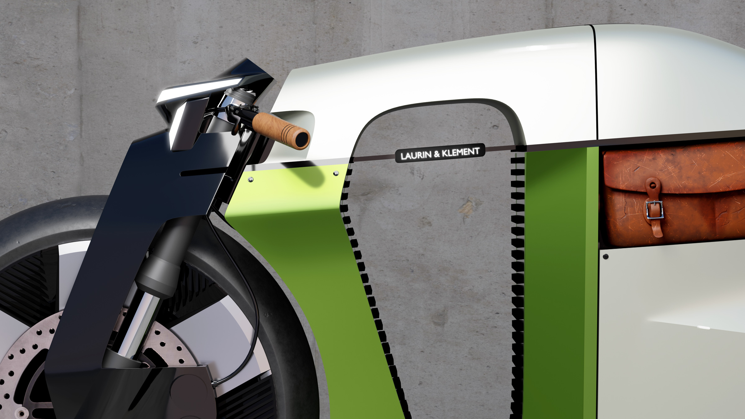 This Wild Electric Cafe Racer Reboots An 1899 Skoda Motorcycle | Carscoops