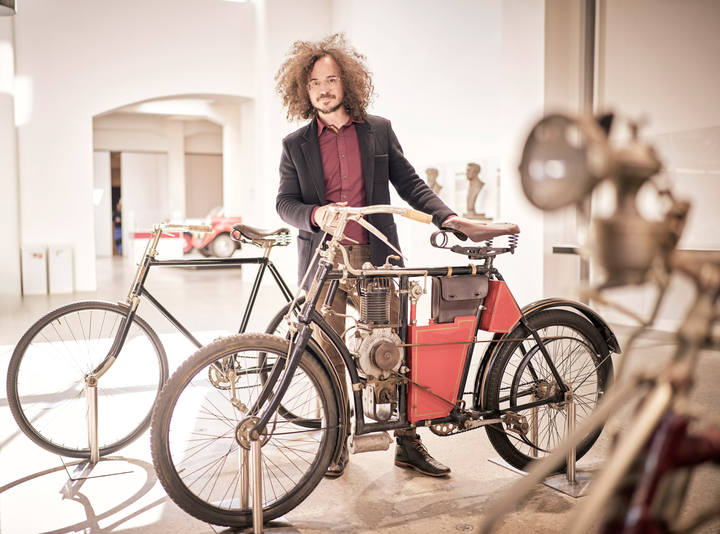 This Wild Electric Cafe Racer Reboots An 1899 Skoda Motorcycle | Carscoops