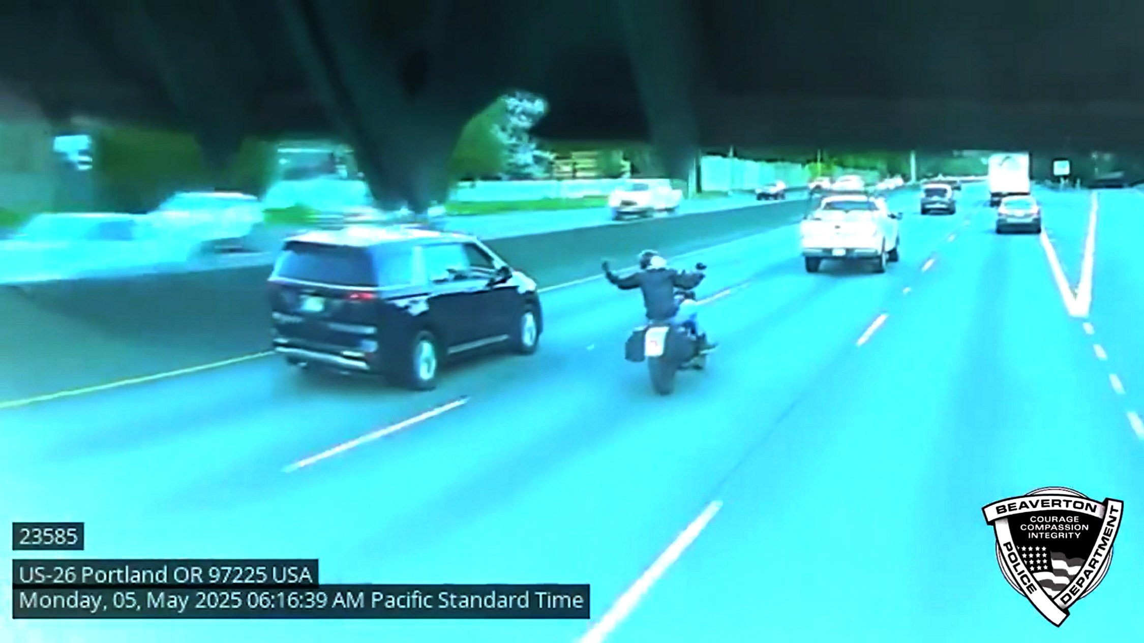 Minivan Rams Motorcyclist Off Road In Shocking Hit-and-Run | Carscoops