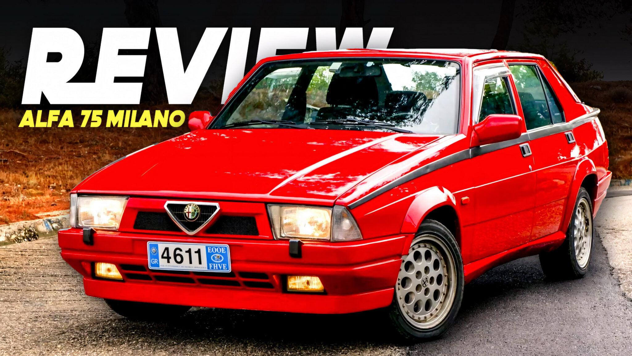 The 1992 Alfa Romeo 75 Is More Fun Than It Has Any Right To Be | Carscoops