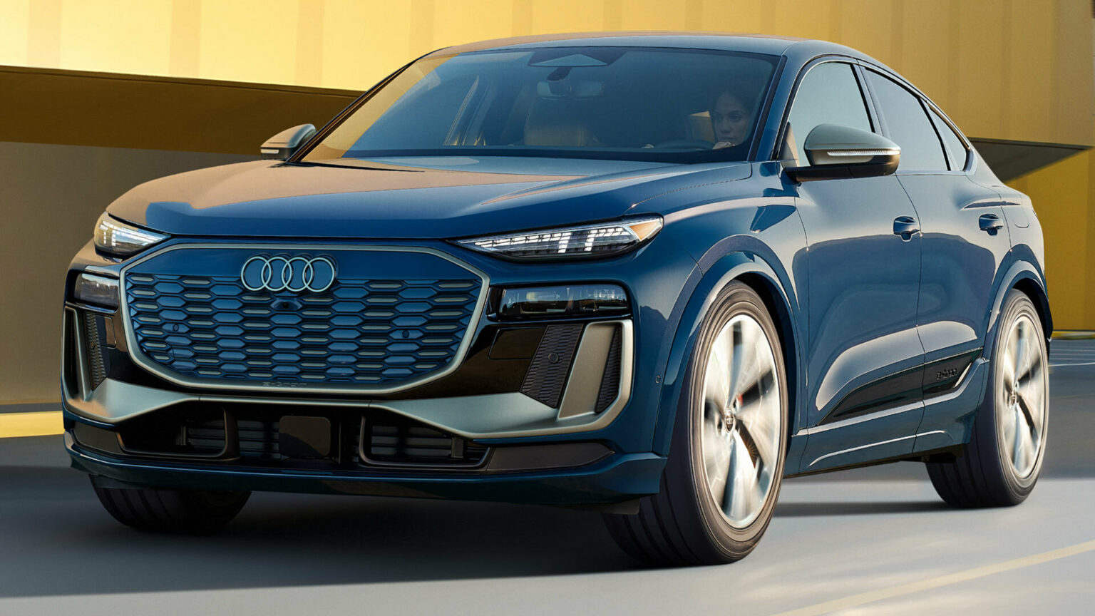 Audi’s Electrifying Crossover Coupe Arrives With A 509 HP Range-Topper ...