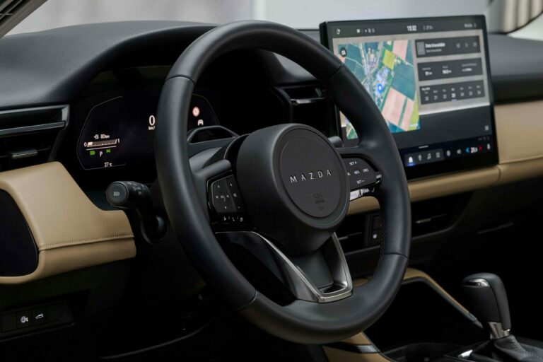Mazda Goes All In On Huge Display And No Buttons For Its Latest SUV ...
