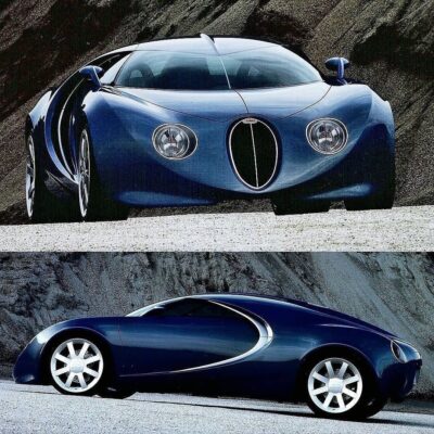 Secret Bugatti Prototype Had Bug Eyes And 18 Cylinders | Carscoops