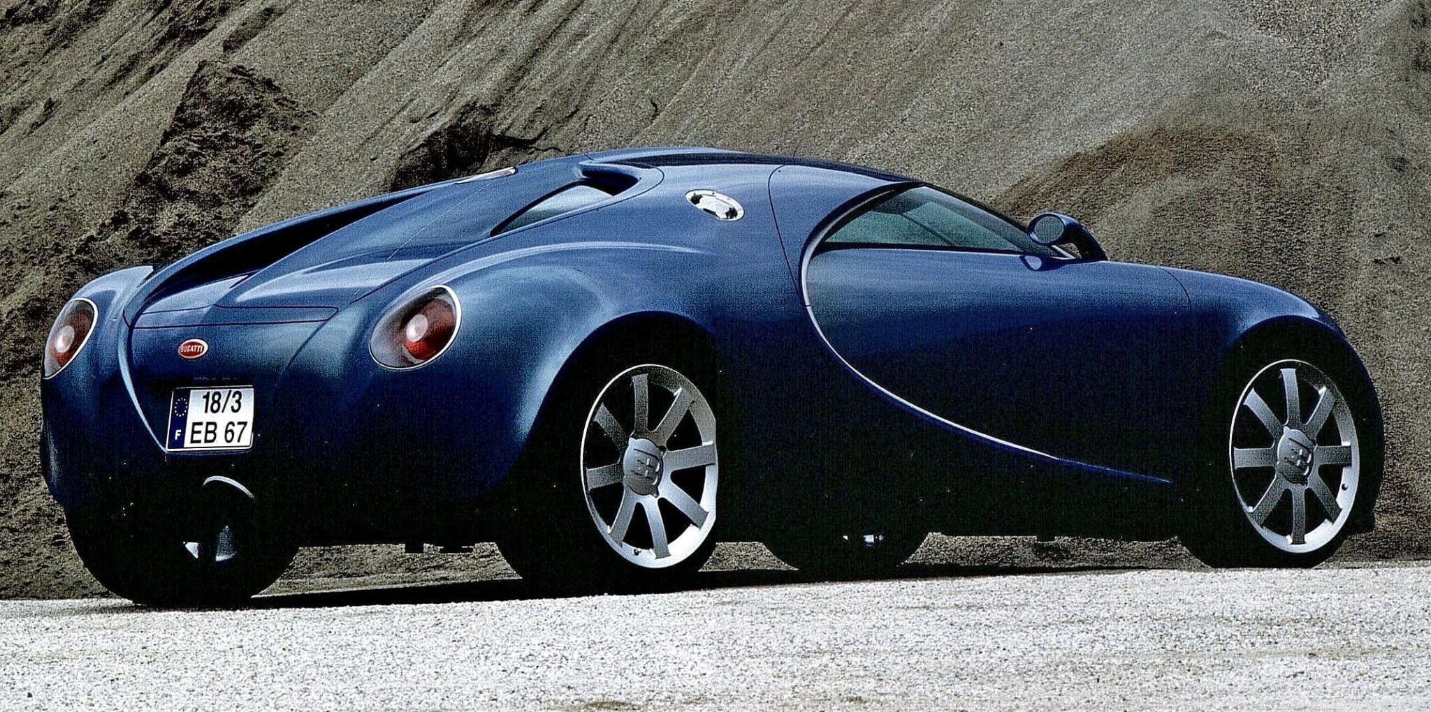 Secret Bugatti Prototype Had Bug Eyes And 18 Cylinders | Carscoops