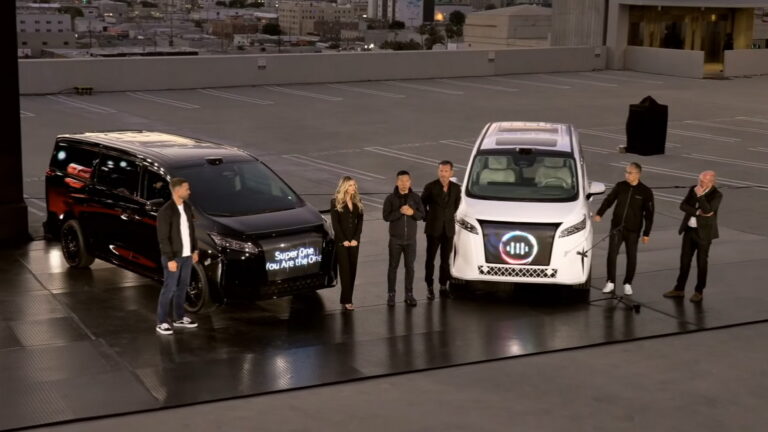 Faraday Turned A Chinese Minivan Into A Rolling Mansion With A Talking ...