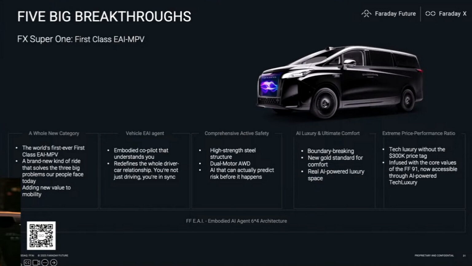 Faraday Turned A Chinese Minivan Into A Rolling Mansion With A Talking ...