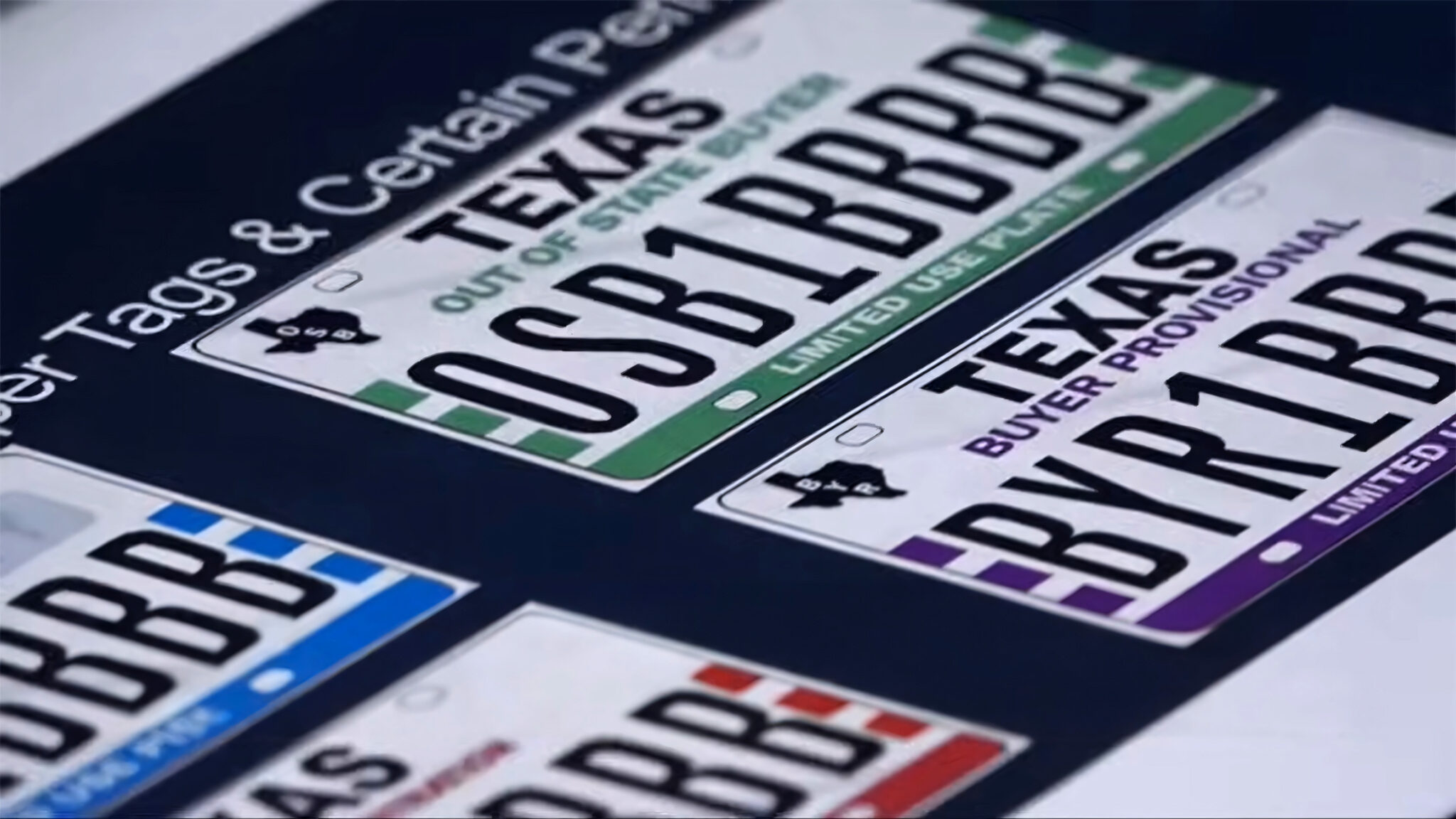 Texas Is Finally Getting Rid Of Paper License Plates | Carscoops