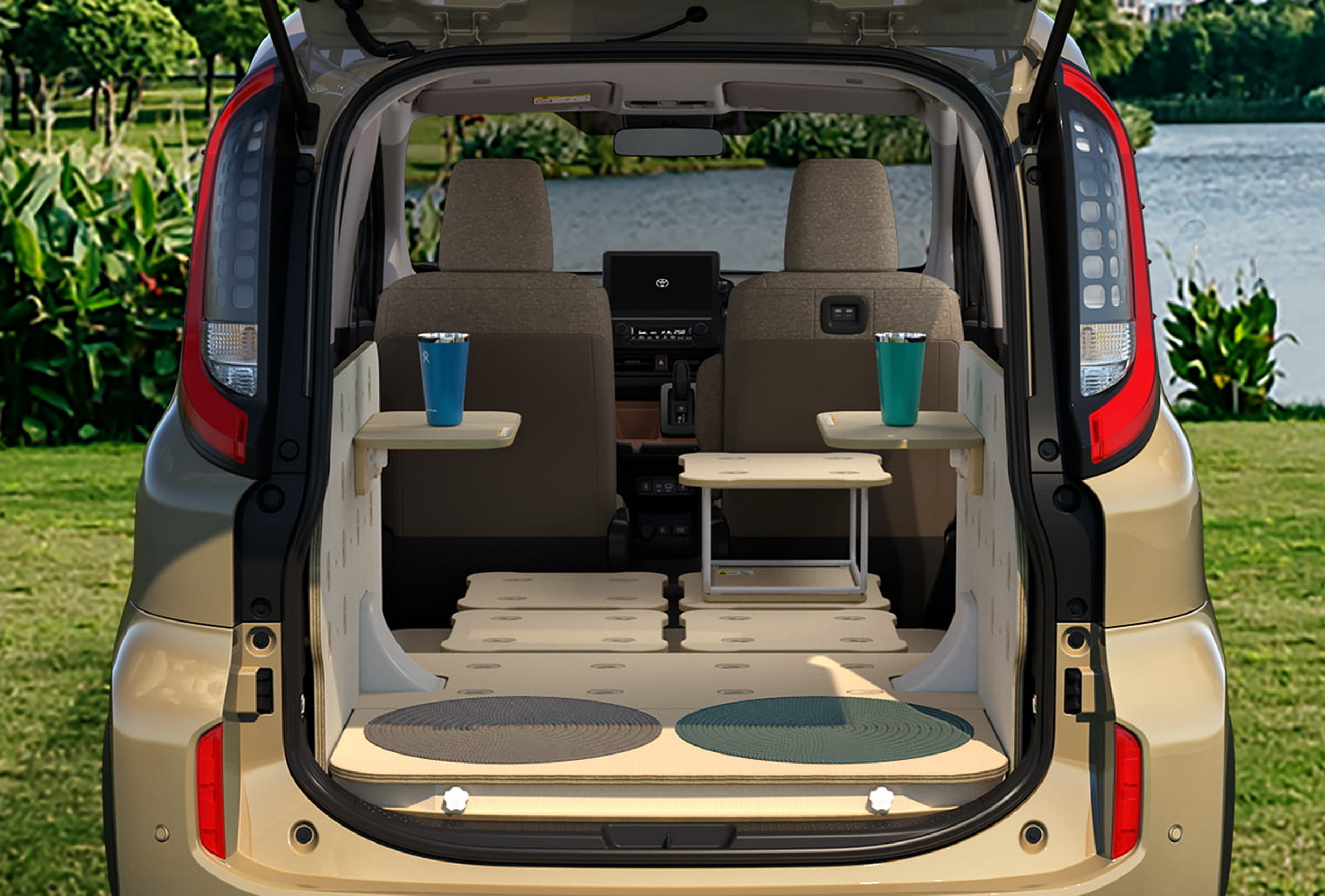 Toyota’s New Minivan Lets You Create A Lounge, Office Or Bedroom Inside ...