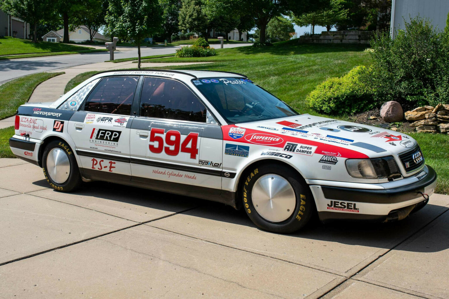 This 32-Year Old Audi Sedan Makes Modern Supercars Look Slow | Carscoops