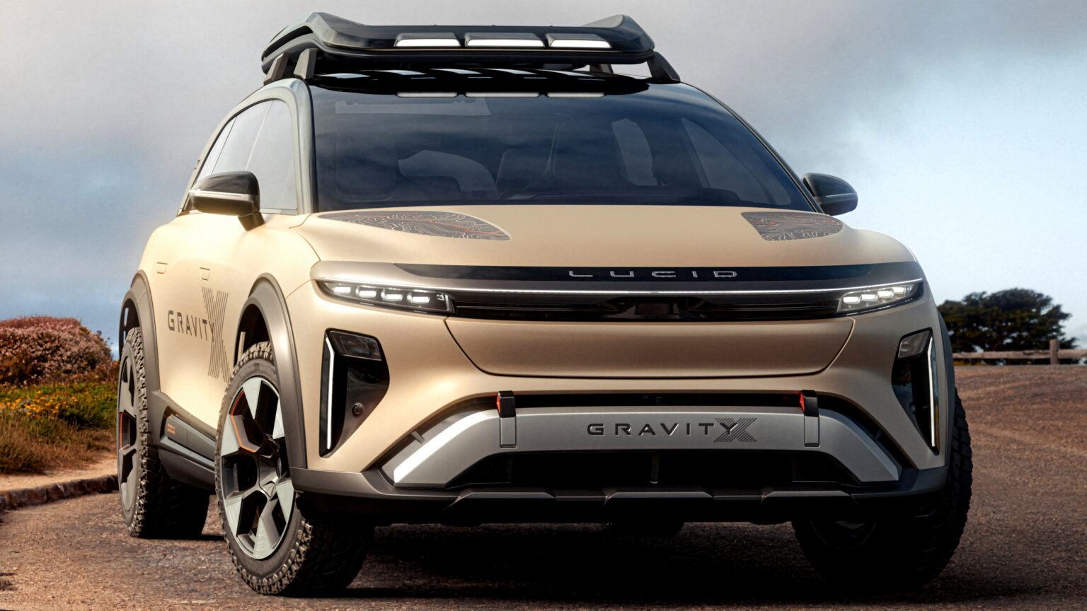 Lucid’s Gravity X Looks Like It Might Survive A Dirt Road If It Has ...