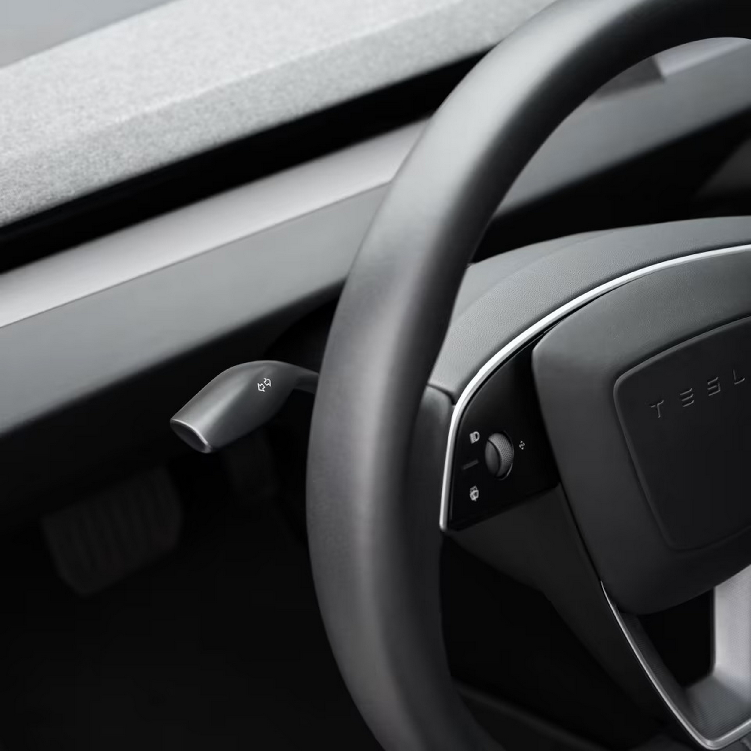 Tesla Quietly Brings Back Turn Signal Stalks To Model 3 After Years Of ...