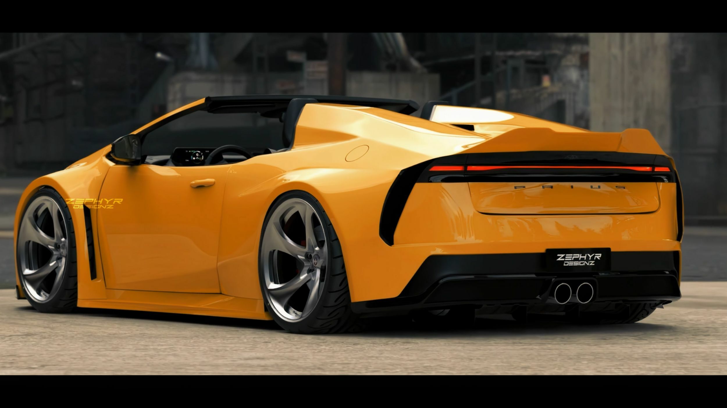 A Toyota Prius As A Fake Supercar Sounds Dumb But Looks Shockingly ...