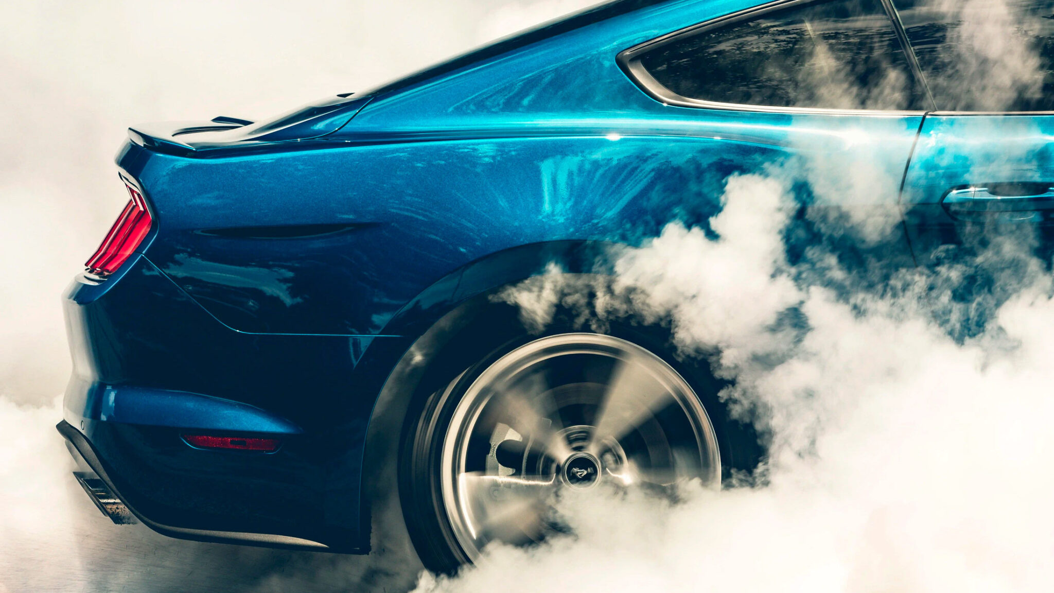 Woman Doing Donuts In Mustang Sparks Chase That Ends With PIT Maneuver ...