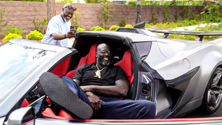 Only Shaq Could End Up With The Longest C8 Corvette On Earth | Carscoops