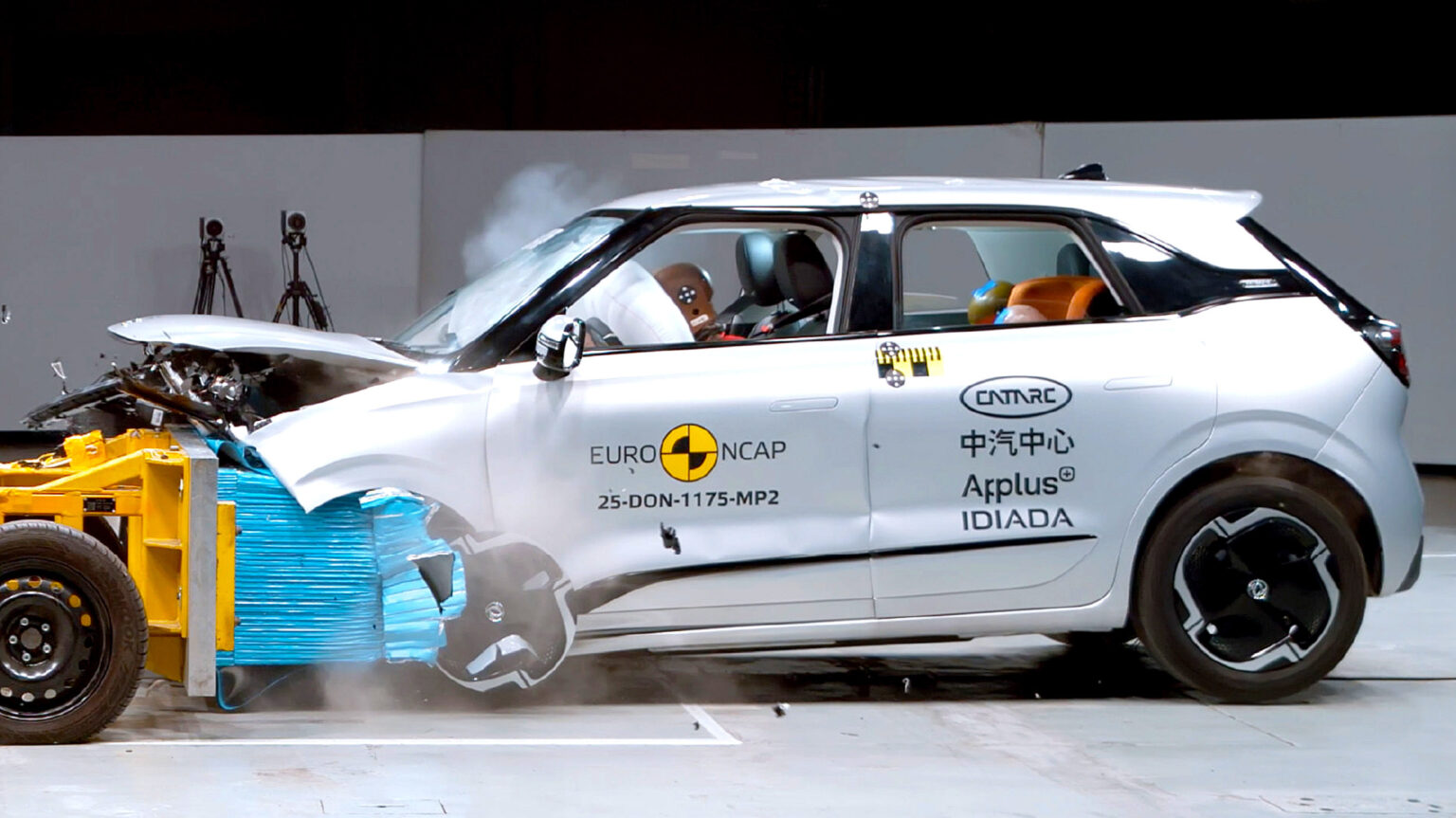 This Chinese EV Fell Apart In European Crash Test | Carscoops