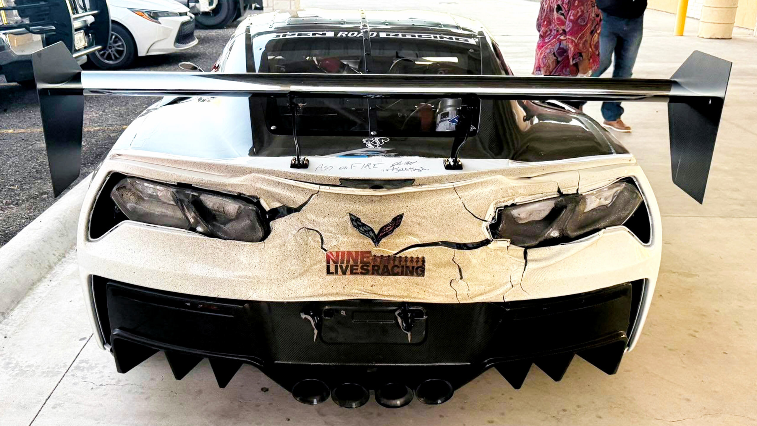 This Corvette ZR1 Went So Fast It Melted | Carscoops