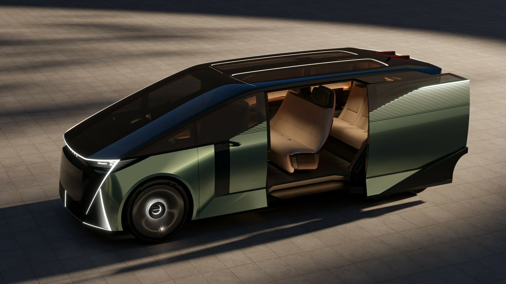 The Lexus LS Has Just Morphed Into A Bizarre Six-Wheeled Minivan ...