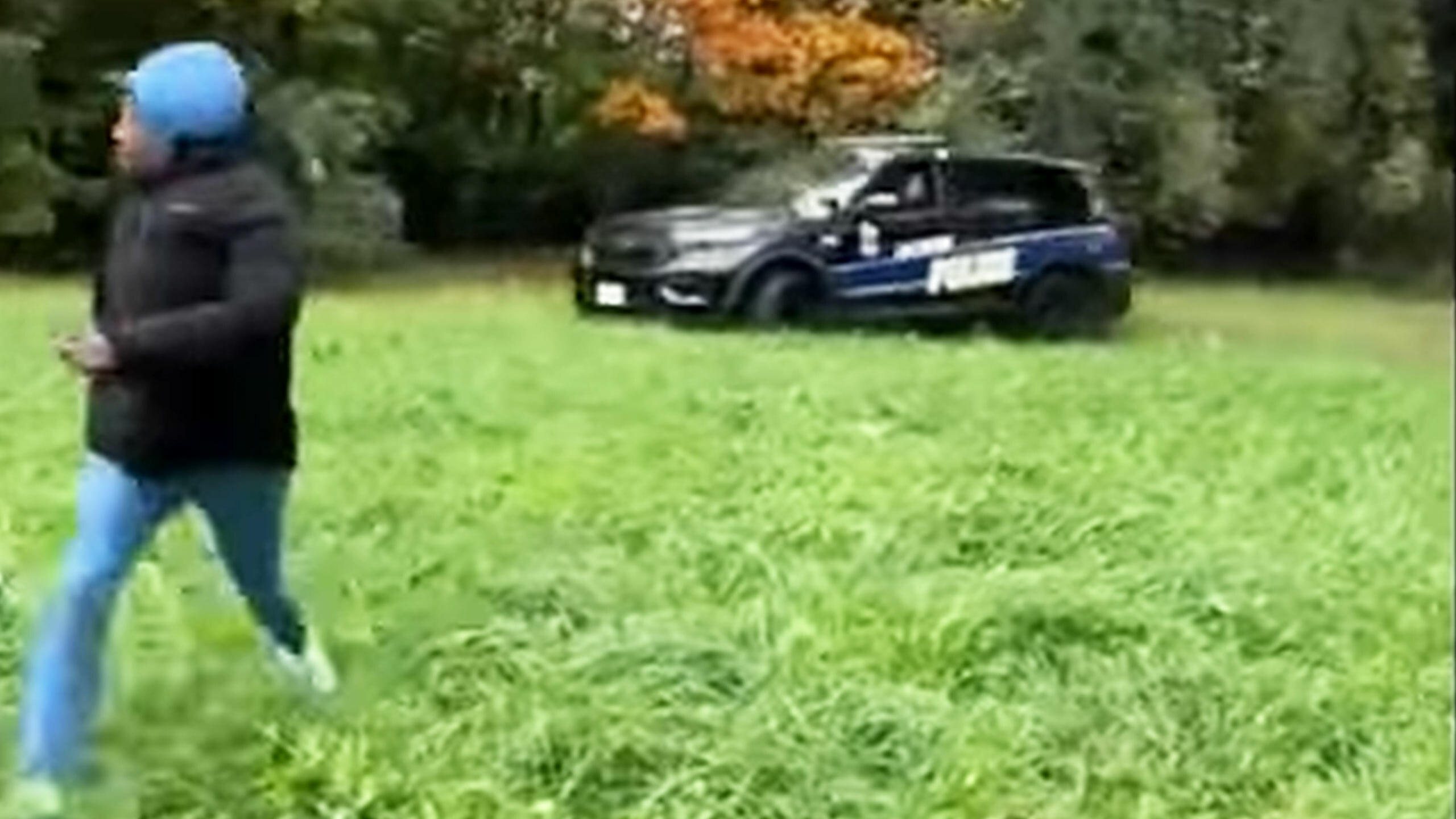 Police Officer Caught On Video Trying To Run Down A Man | Carscoops