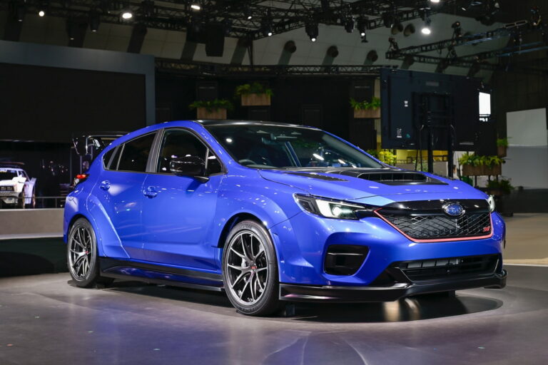 Subaru’s WRX STI Hatch Is Back On Track, Just Not On The Street | Carscoops