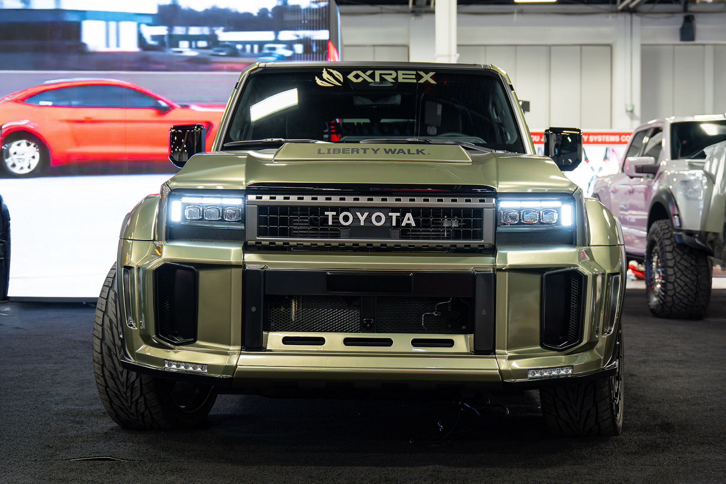 Liberty Walk’s Land Cruiser Looks Ready To Start A Fight It Can’t Win ...