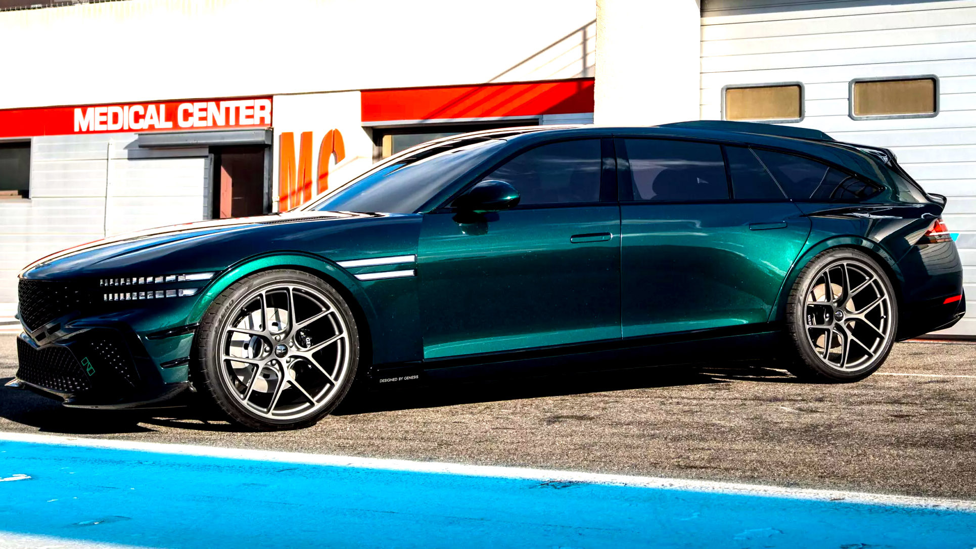 Why Genesis Might Actually Build Its G90 Wingback Muscle Wagon | Carscoops