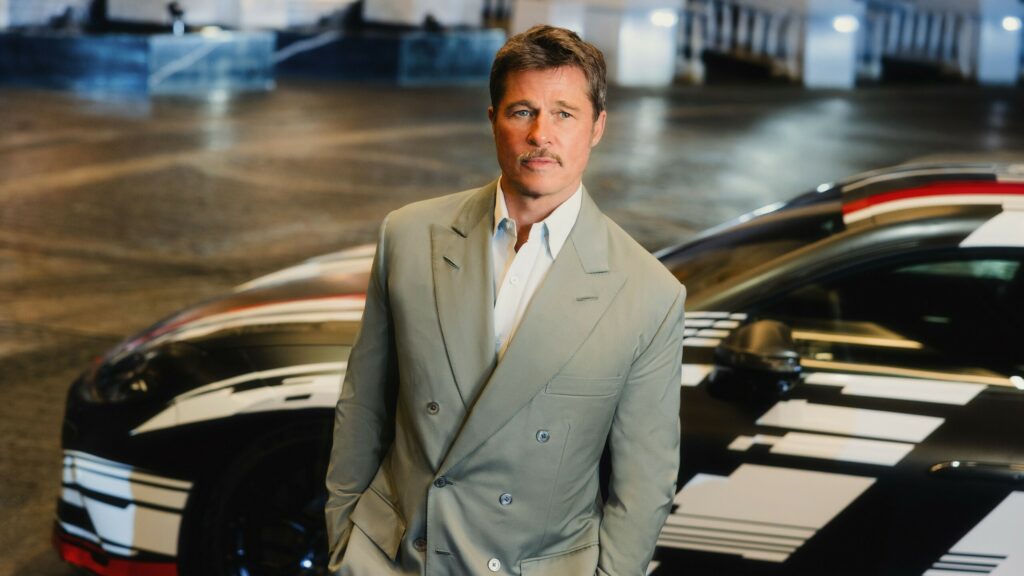 Mercedes Built An EV That Pretends To Growl And Brad Pitt’s Selling It ...