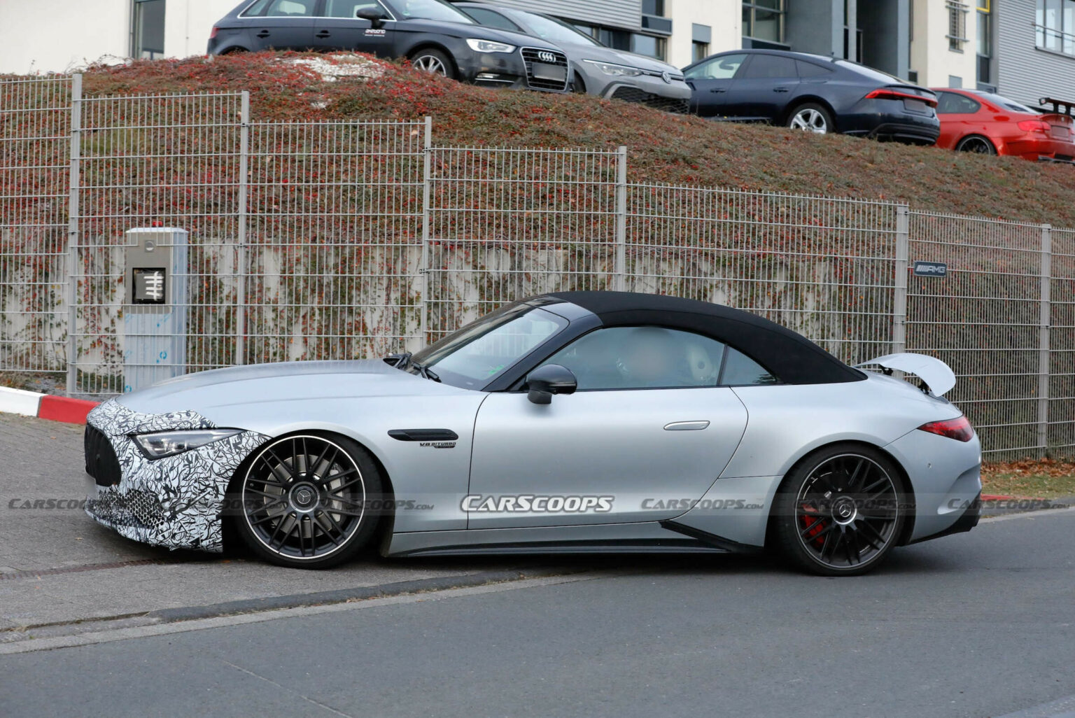 2027 Mercedes-AMG SL Thinks More Grille Is the Answer | Carscoops