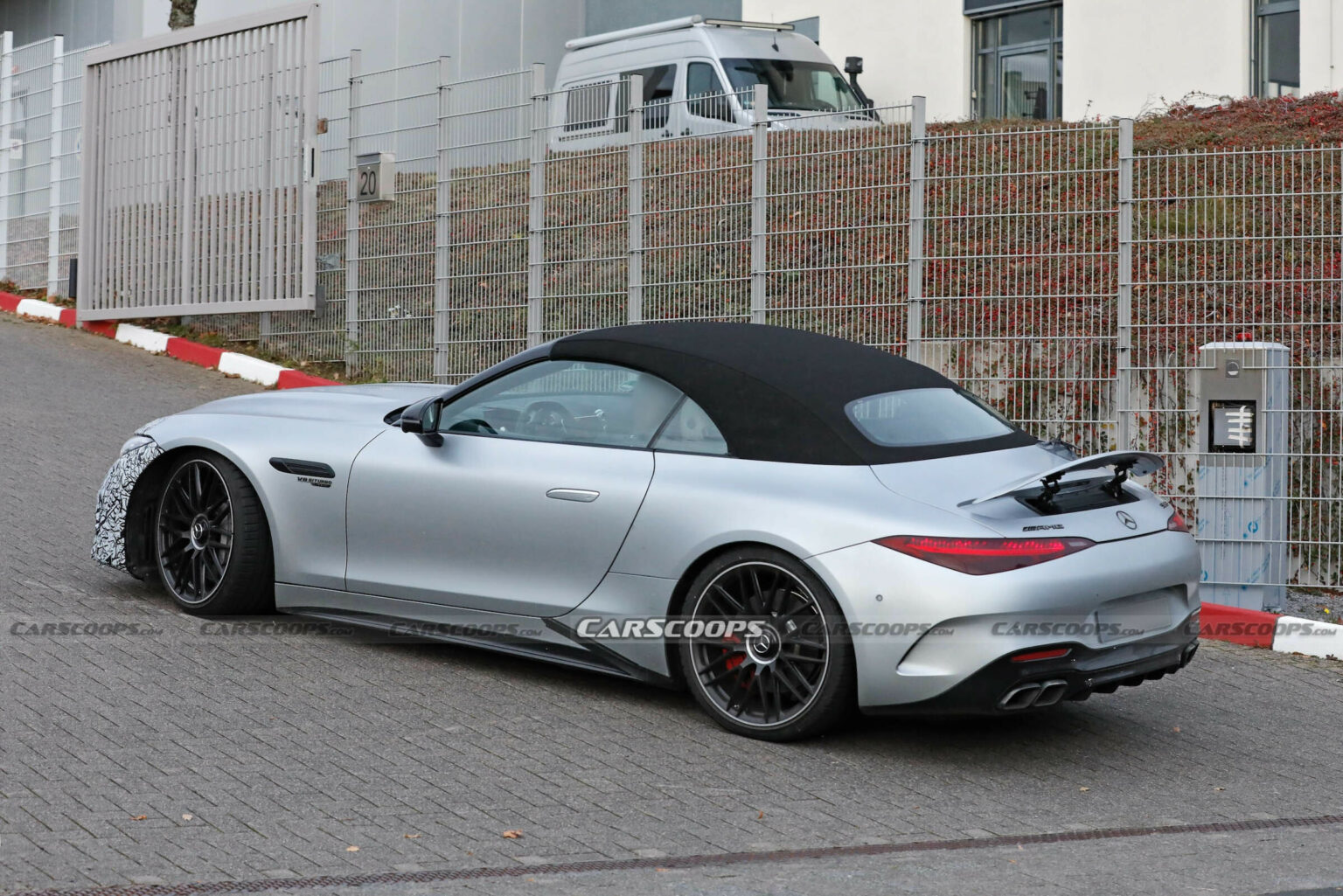 2027 Mercedes-AMG SL Thinks More Grille Is the Answer | Carscoops