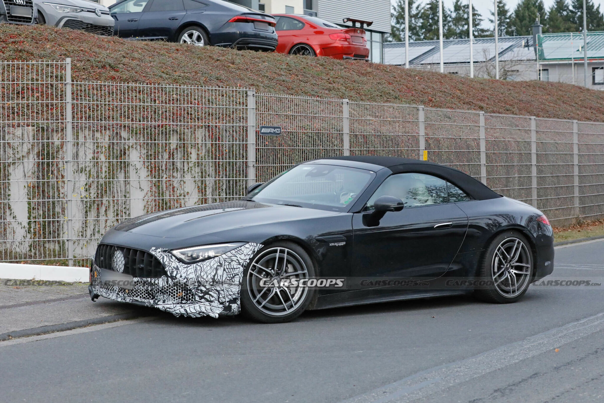 2027 Mercedes-AMG SL Thinks More Grille Is the Answer | Carscoops