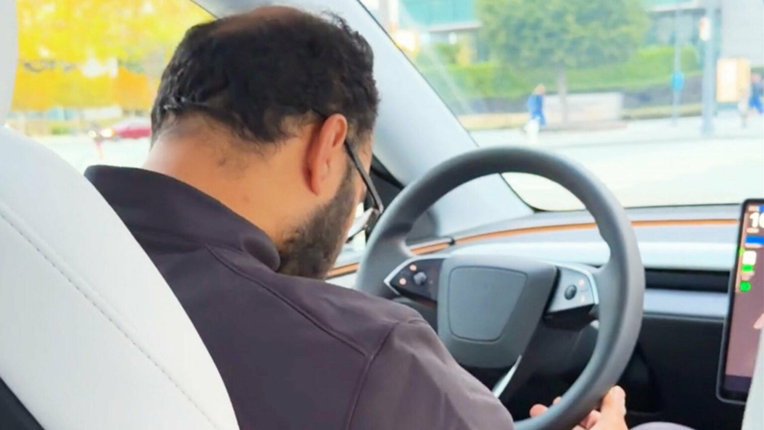 Tesla Robotaxi Driver Caught Asleep Proves Humans Are Still The Weakest ...