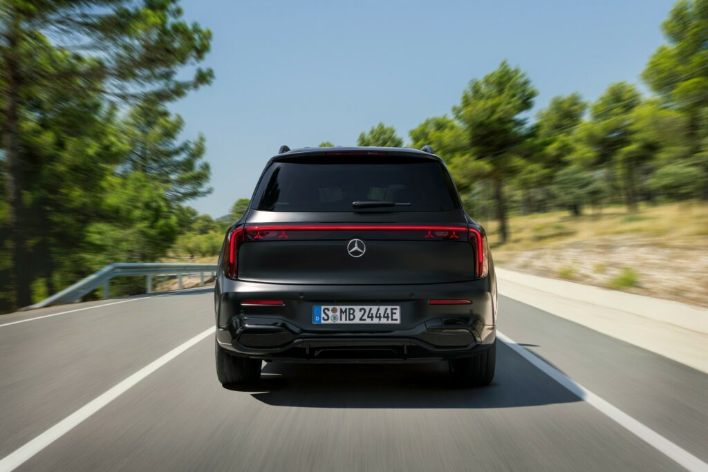 New Mercedes GLB Ditches Gas For Now, Adds AI And A Very Strange Rear ...