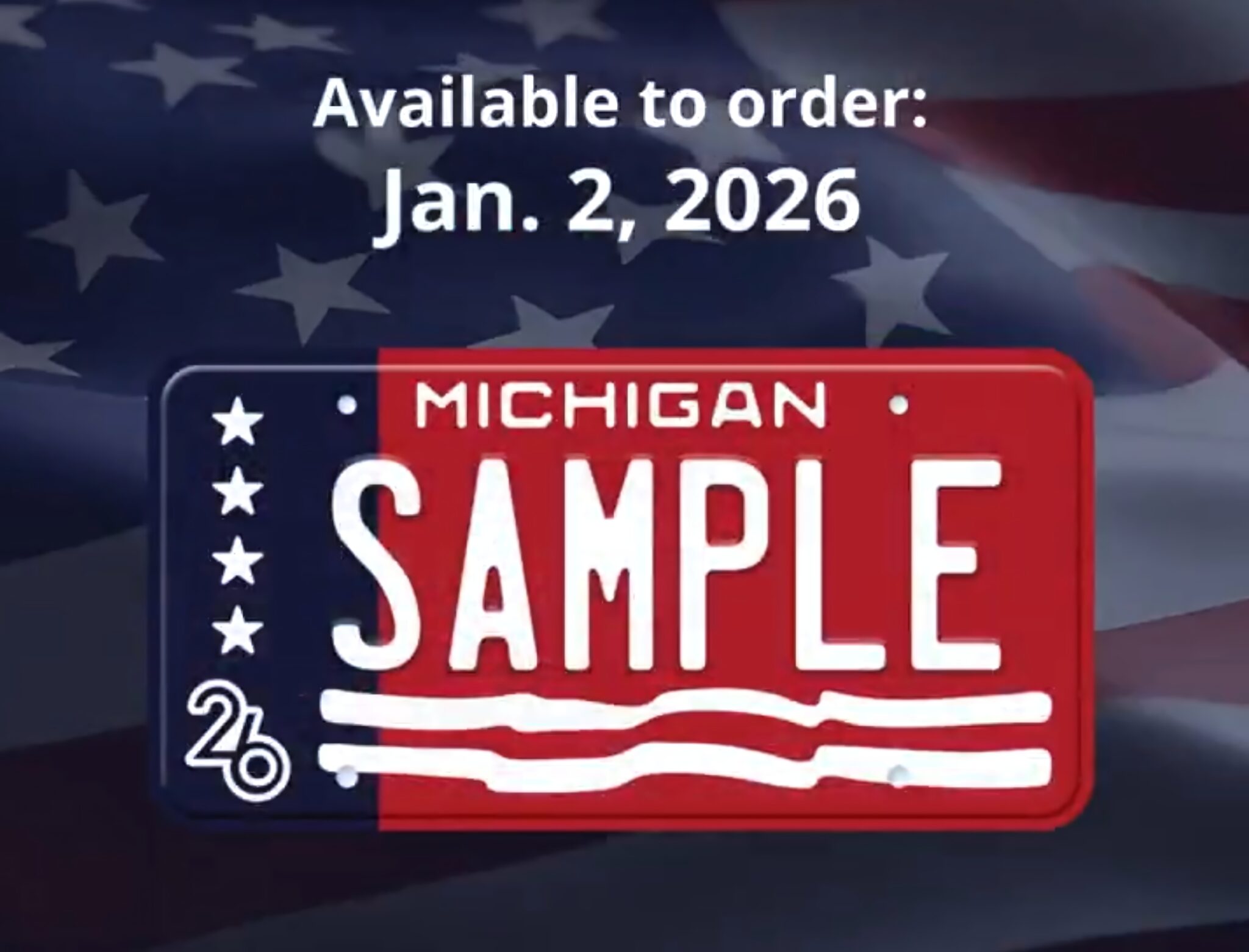 Michigan Brings Back Its Flashiest Retro License Plate For A Very ...