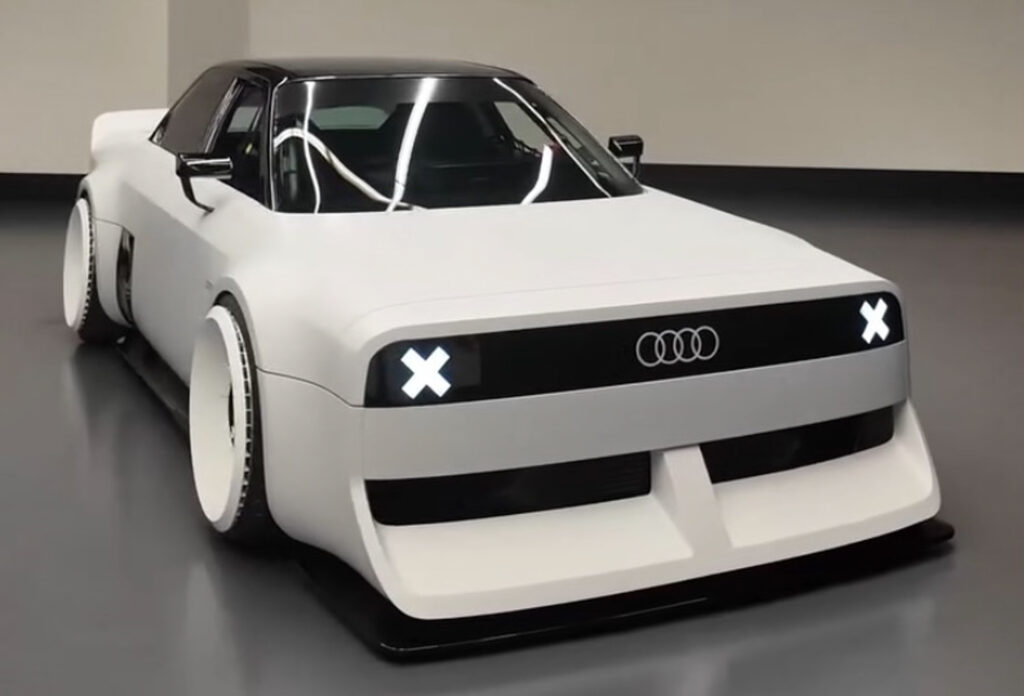 Audi Built A Retro RS3 Racer That Looks Like It Time-Traveled From 1989 ...