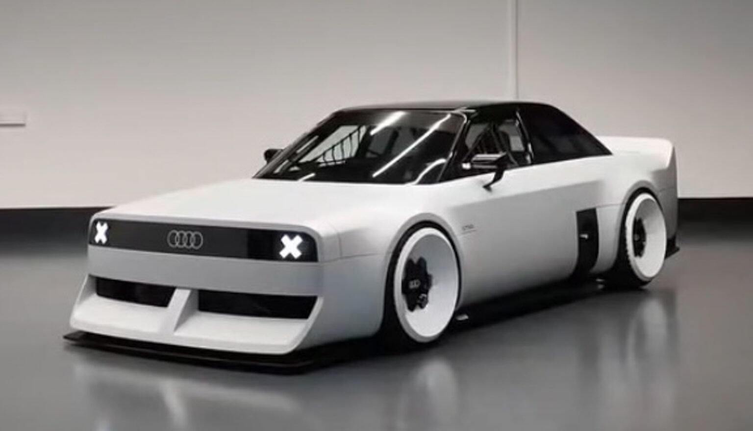 Audi Built A Retro RS3 Racer That Looks Like It Time-Traveled From 1989 ...