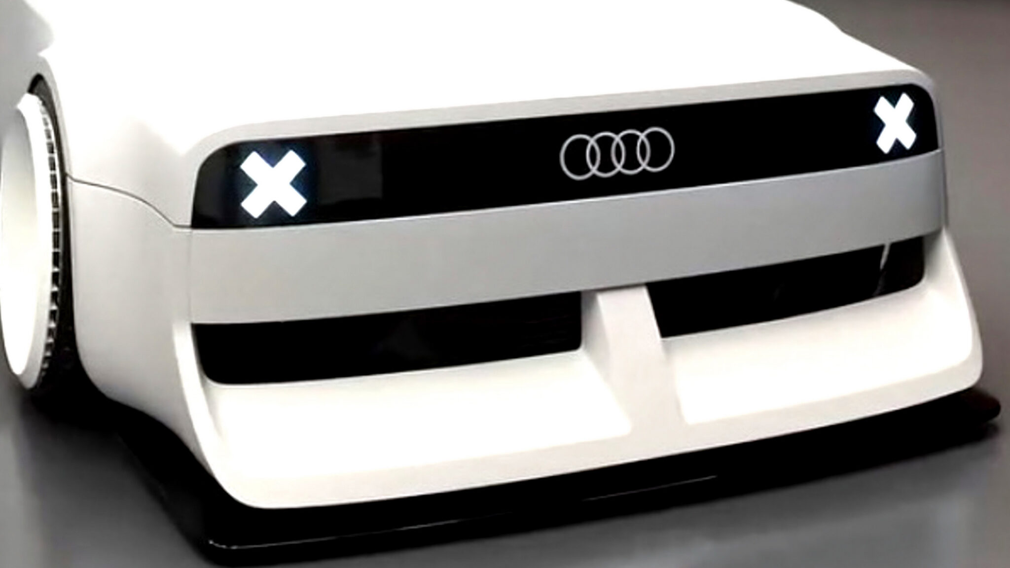Audi Built A Retro RS3 Racer That Looks Like It Time-Traveled From 1989 ...