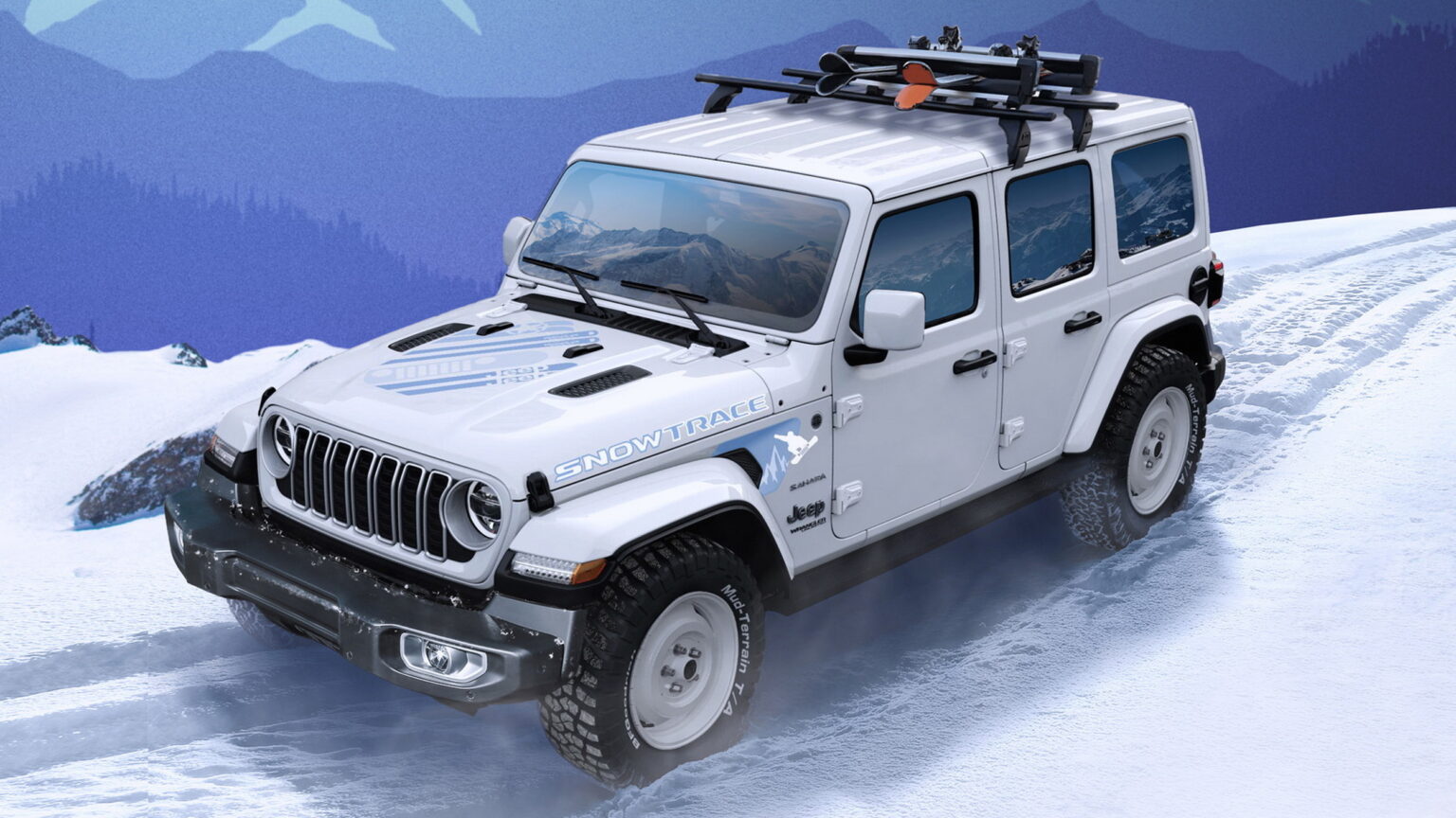 Jeep’s Retro Snow Wrangler Just Dropped In, But It’s Not For You ...