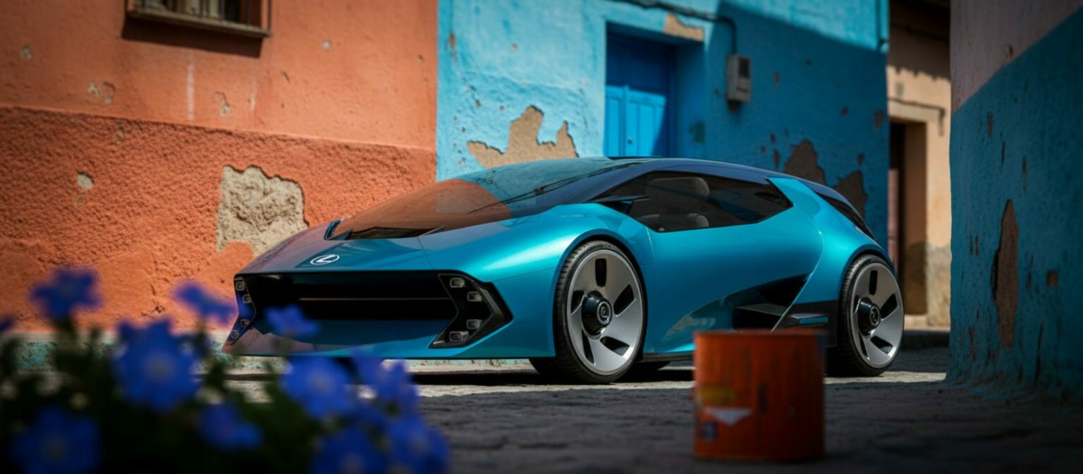 A Car Designer From A Top Brand Used AI To Create This Lexus EV In 24 ...